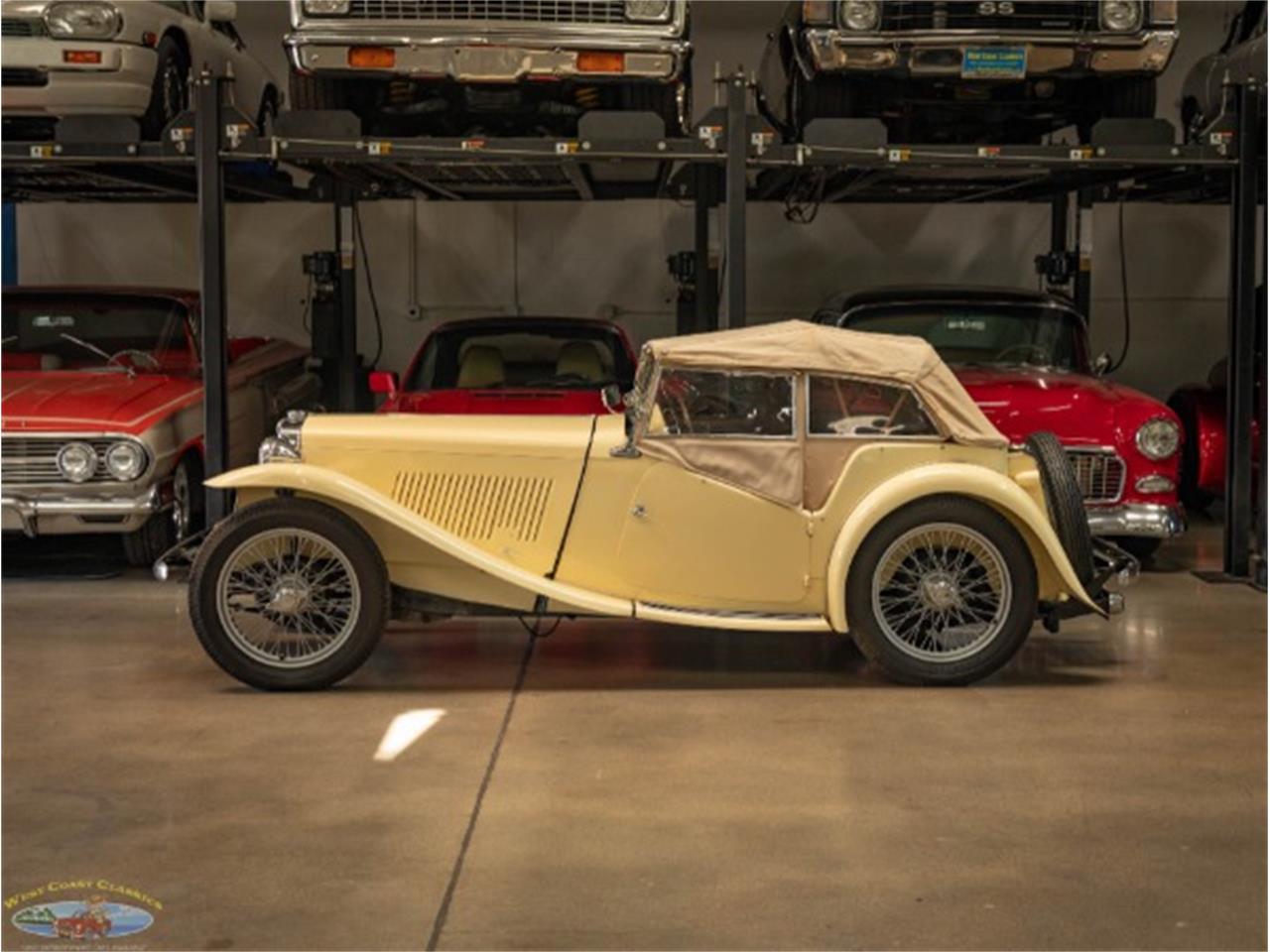 1949 MG TC - Voitures Americaines par Sylc